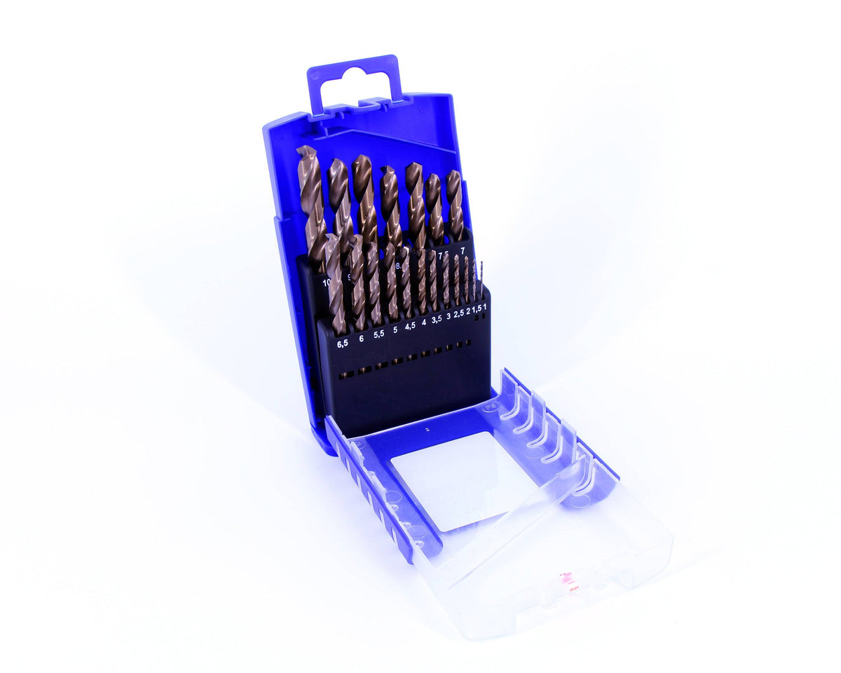 Cobalt Bit 19pc Set Set | Hurstbourne Forge Welding Supplies