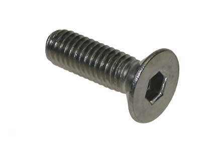 Bolts Socket Head CSK - A2 M8x25 | Hurstbourne Forge Welding Supplies