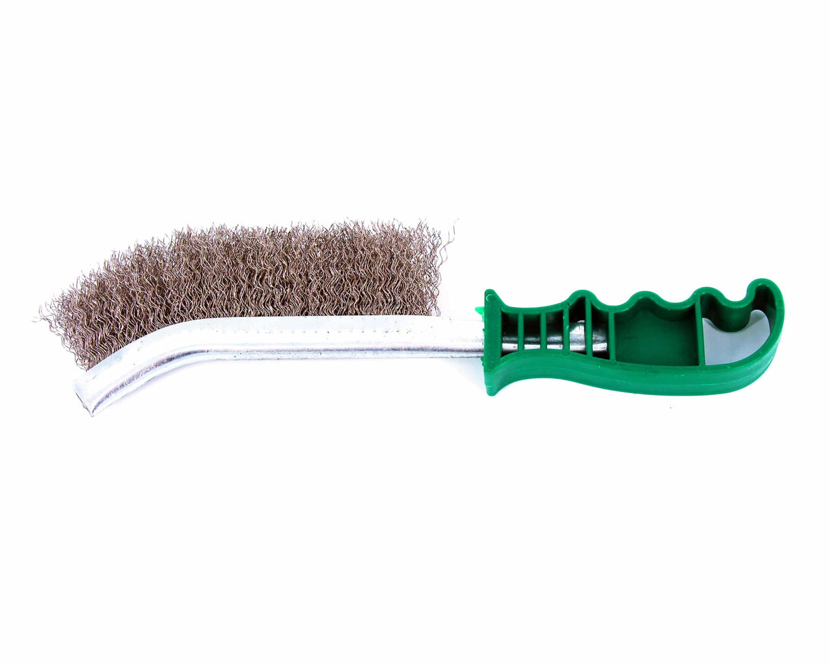 Stainless Steel Hand Wire Brush | Hurstbourne Forge Welding Supplies